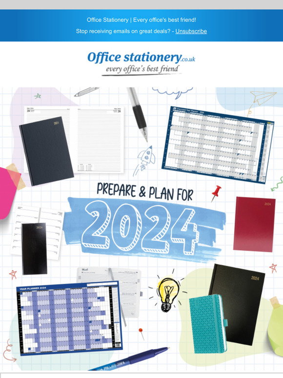 Office Stationery: Prepare and plan fo 2024 | Milled