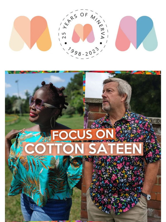 Minerva: Everything you need to know about Cotton Sateen! | Milled