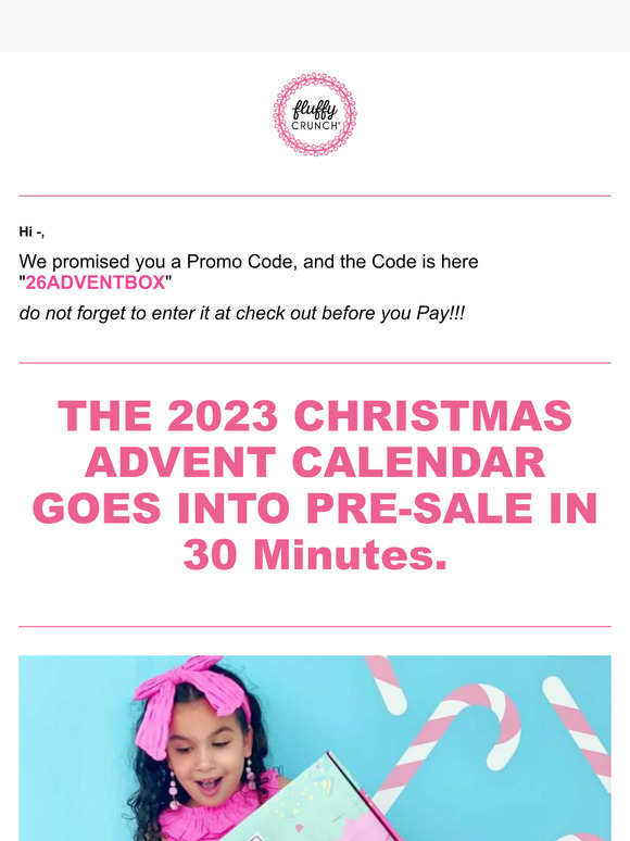 Fluffy Crunch: 🛑26% OFF CODE💥 🎅🏻Advent Calendar🎄: Your countdown to Christmas fun! | Milled