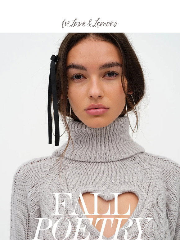 For Love & Lemons: FALL POETRY | Milled