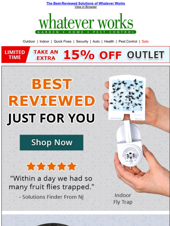 Whatever Works: Have You Seen Our Best-Reviewed Solutions? | Milled