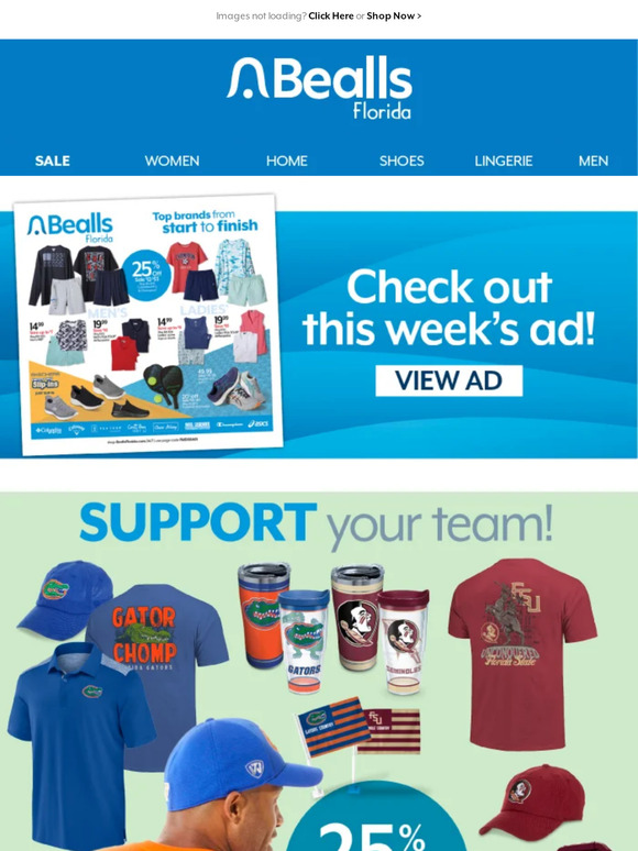 Bealls Florida: Score BIG on Game Day Gear! | Milled