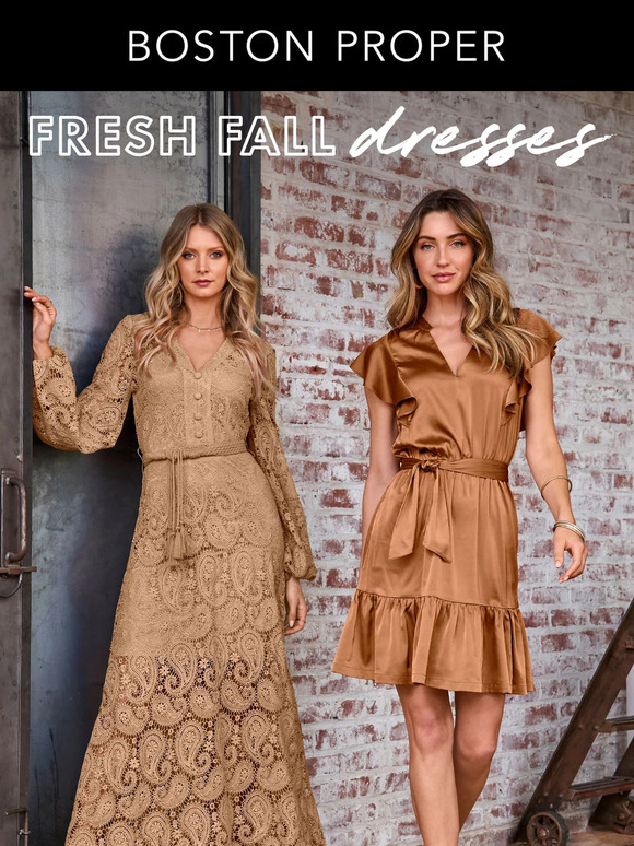 Boston Proper: The Dress Checklist | Milled