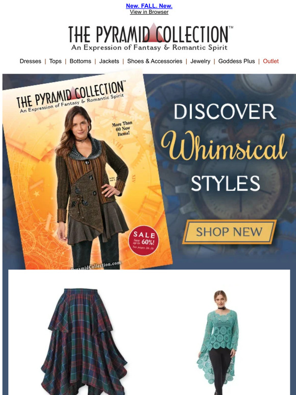 Pyramid Collection: Now Online ~ Our New Pyramid Collection Catalog ...