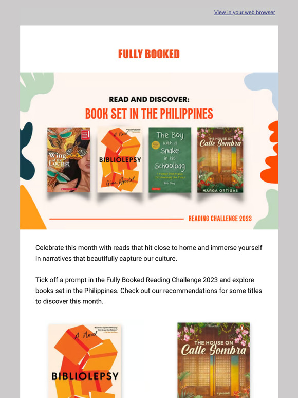 Fully Booked: Books set in the Philippines | Milled