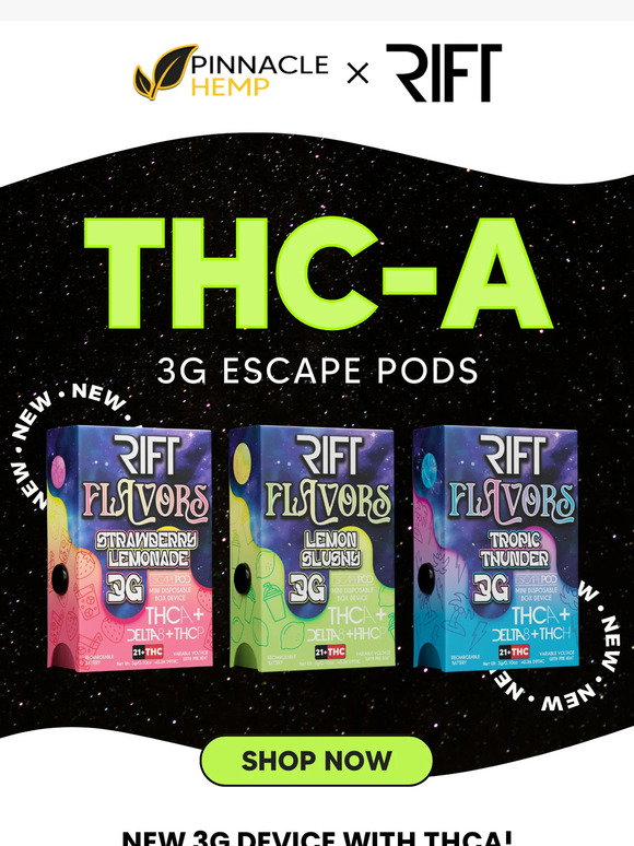 Pinnacle Hemp: It's Finally Here! 🔥 THC-A | Milled