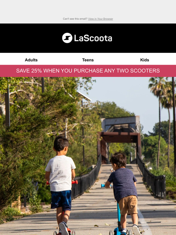 LaScoota: Turn Screen Time into Scoot Time 🛴 | Milled