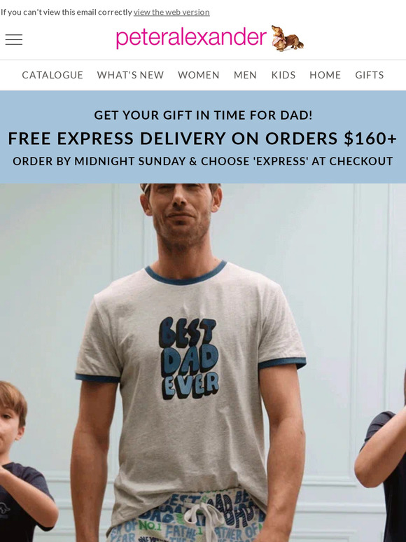 Peter Alexander: Order online now for Father's Day gifts with 20% Off ...