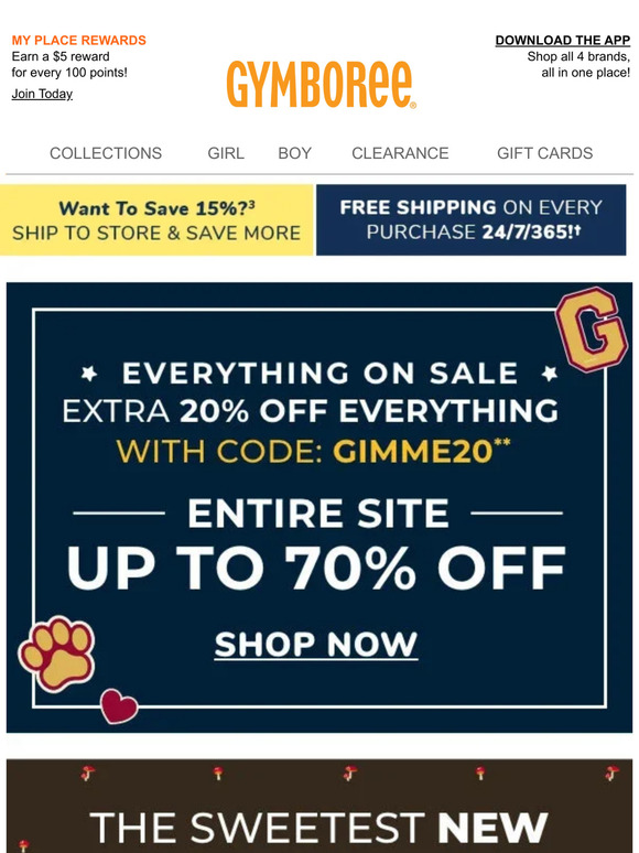 Gymboree: Brand NEW Collections are HERE! Be the first to shop the ...