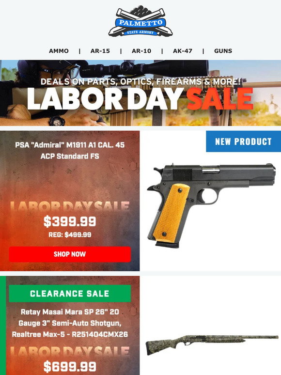 Palmetto State Armory: Commandeer These Labor Day Savings ...