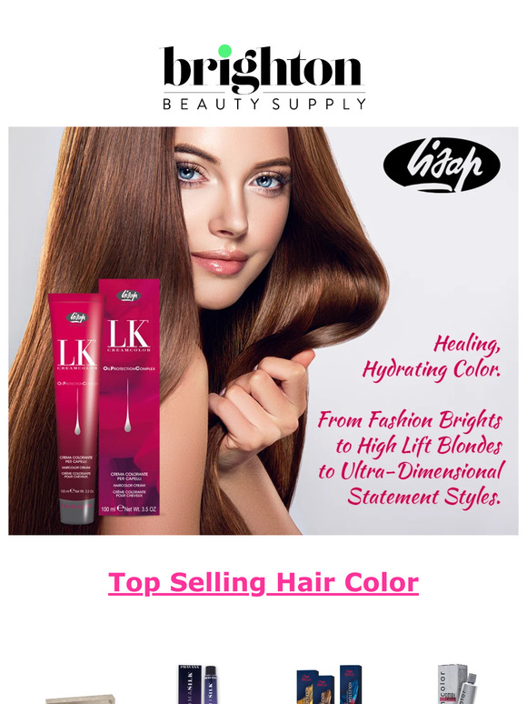 Brighton Beauty Supply: Discover Lisap LK Permanent Hair Color. Express ...