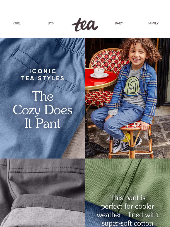 Tea Collection: Cool Pant, Cozy Lining | Milled