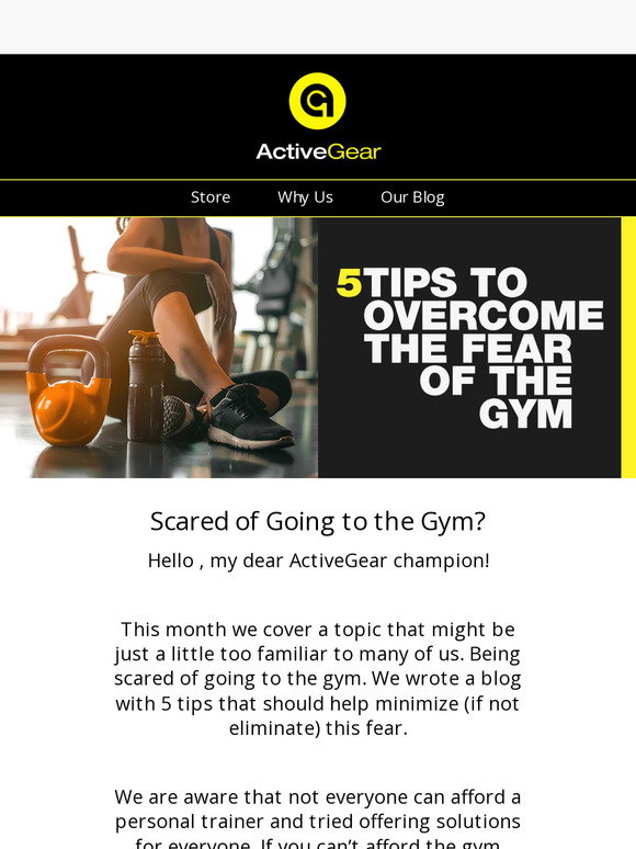 ActiveGear: Scared of Going to the Gym? 😱🏋️‍♀️ | Milled
