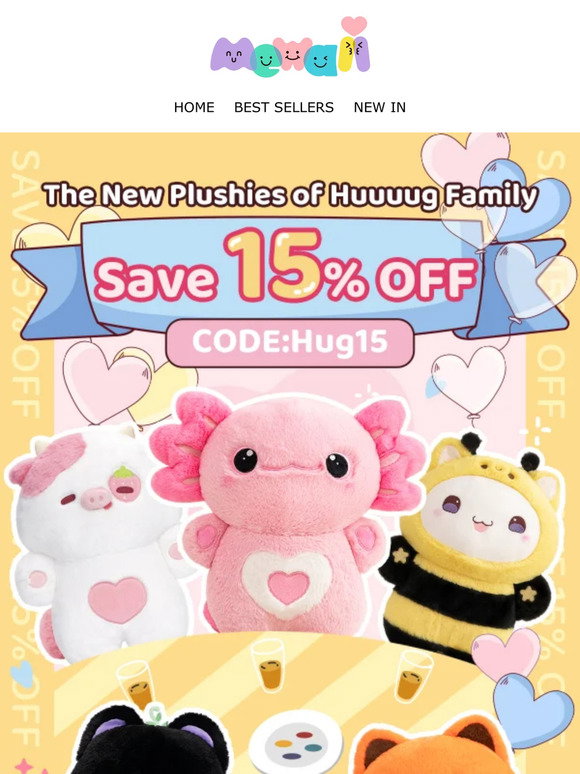 Mewaii: 🧸Get Ready for Cuteness Overload: Newest Plush Toys Have Landed ...