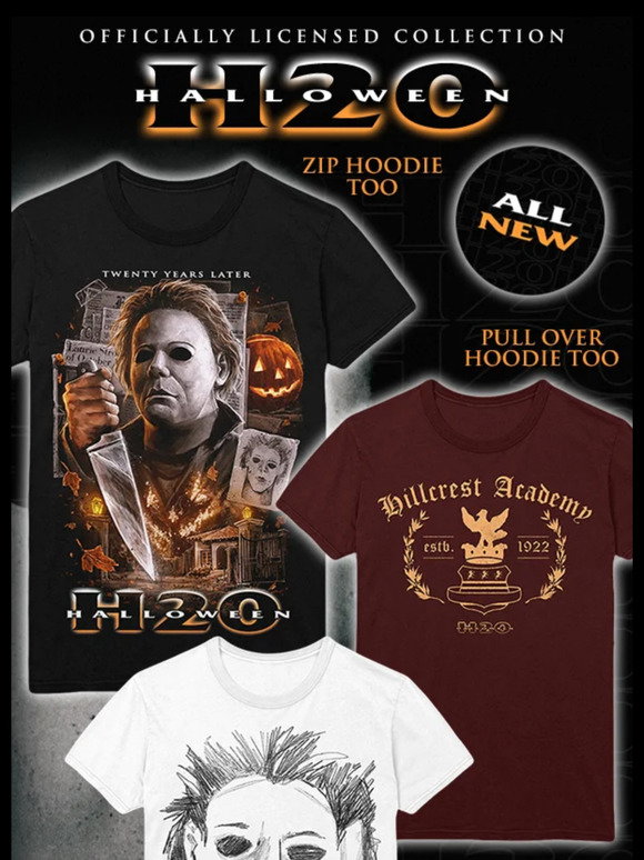 Gutter Garbs: Halloween H20 Pre-order Ends Sunday | Milled