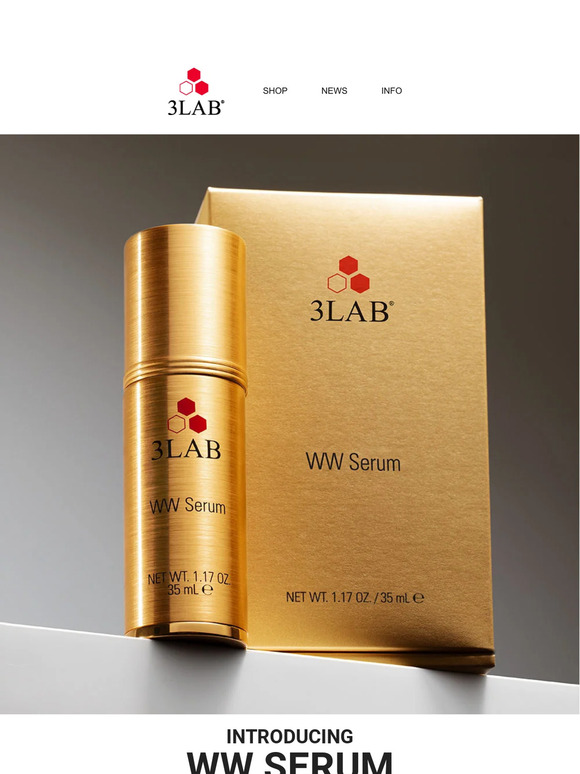 3LAB: WW Serum: 😍 The Newest Skincare Innovation is Here | Milled