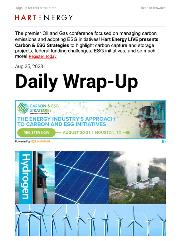 Hart Energy: Daily Wrap-Up: Energy Transition in Motion; Private Equity ...