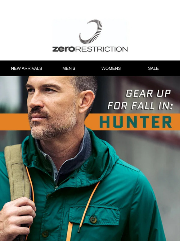 Zero Restriction: New Color Drop: Hunter | Milled