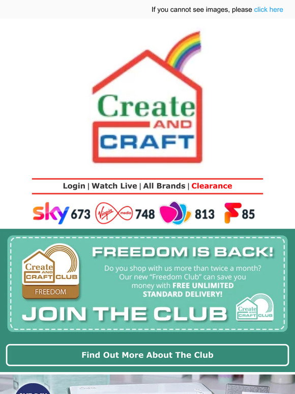 Create and Craft: End the Week with Huge Savings on Your Favourite ...