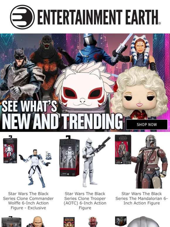 EntertainmentEarth.com: These New and Trending Items Are 🔥. Look Here ...