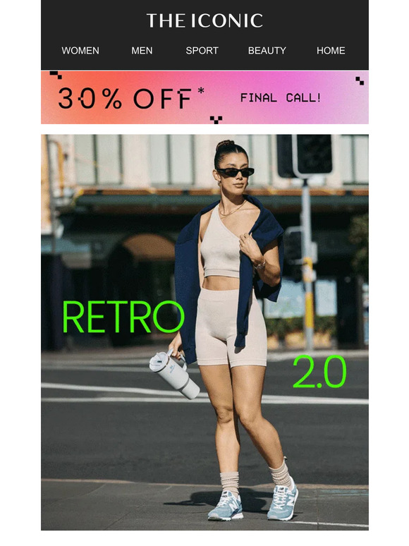 The Iconic AU: 6 activewear throwbacks we're wearing right now | Milled