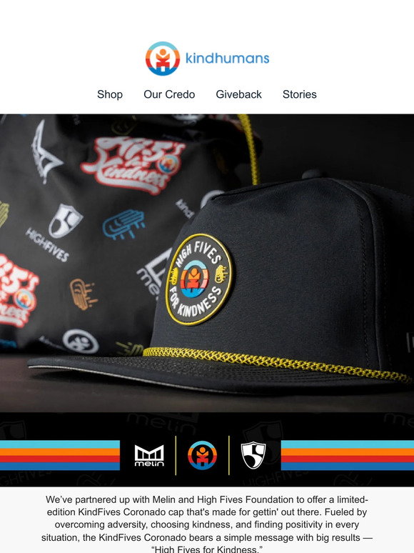 Kindhumans: Melin 🧢 DROP! High Fives for Kindness | Milled