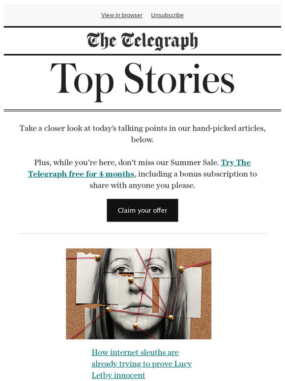 The Telegraph: How internet sleuths are already trying to prove Lucy ...