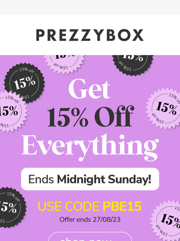 Prezzybox: Subscriber Exclusive: 15% Off! 🏷️ | Milled