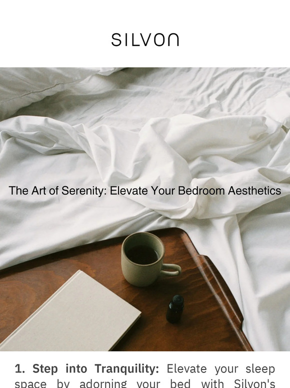 Silvon: The Art of Serenity: Elevate Your Bedroom with Silvon Bedding ...