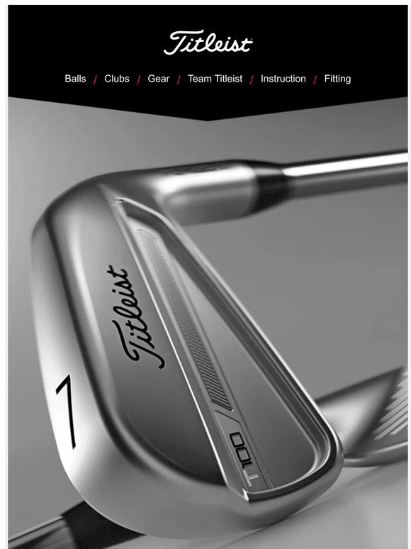 Titleist: Launch Alert: New T-Series Irons Now in Golf Shops | Milled