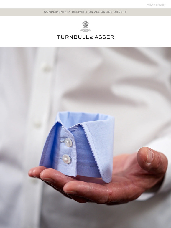 Turnbull and Asser (US): Our Signature Cuffs | Milled