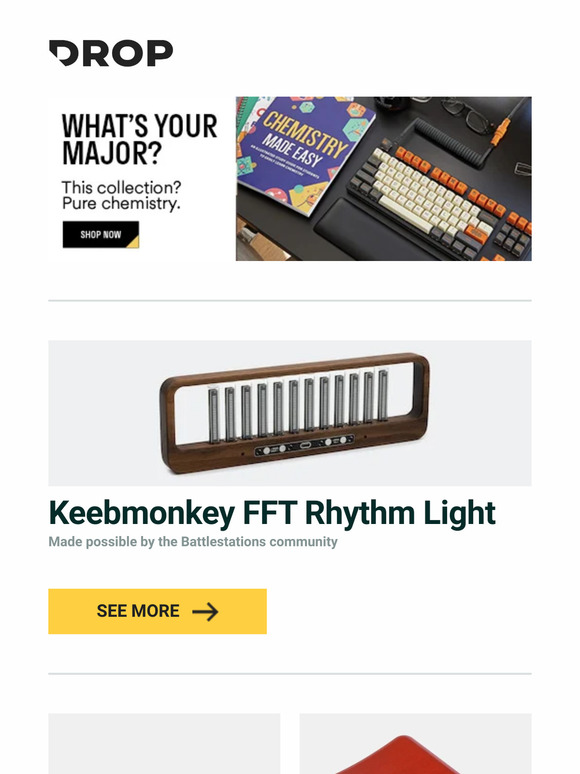 Drop: Keebmonkey FFT Rhythm Light, Traitors Keys Infinity PBT Keycap ...