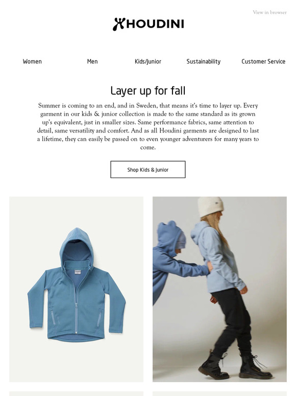 Houdini Sportswear: Discover our kids collection | Milled