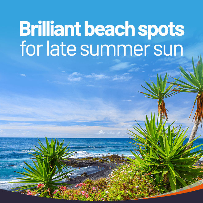 TravelSupermarket: 9 brilliant beach spots for late summer sun 🌞 | Milled