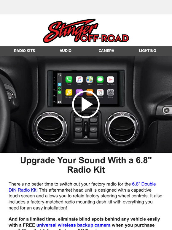 Stinger Off-Road: It's time to switch out your factory radio | Milled