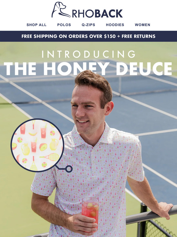 Rhoback: Introducing: The Honey Deuce Polo | Milled