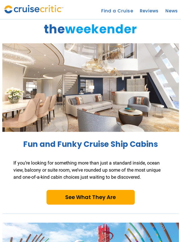 The Independent Traveler: Fun and Funky Cruise Ship Cabins; What Not To ...