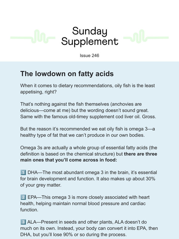 Heights: Everything you need to know about omega 3 | Milled