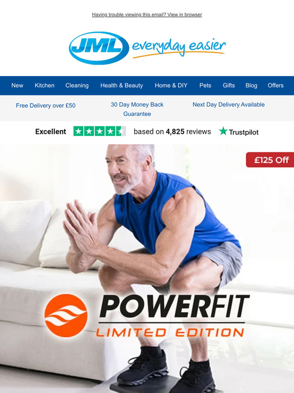 JML Direct: £125 off: Full-body workout for seniors | Milled