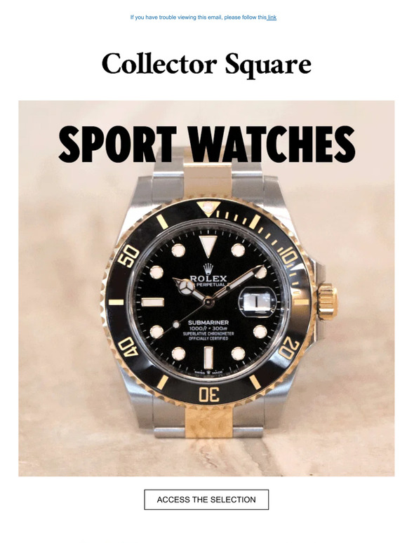 Collector Square: Sport watches : Rolex, Omega, Audemars Piguet... | Milled