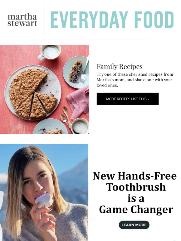 Martha Stewart: 19 Family Recipes From Big Martha, Martha's Mother | Milled