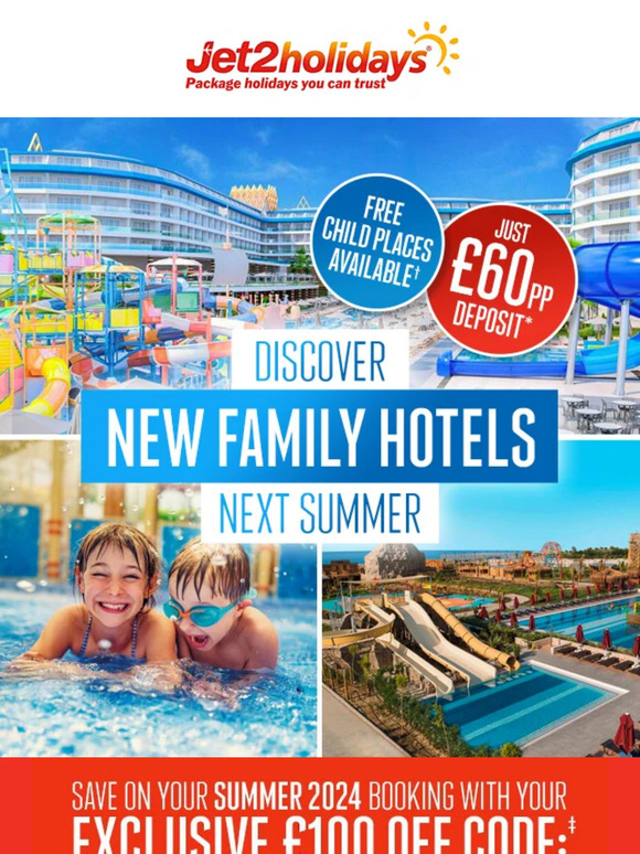 Jet2holidays: Discover new family hotels next summer | Milled