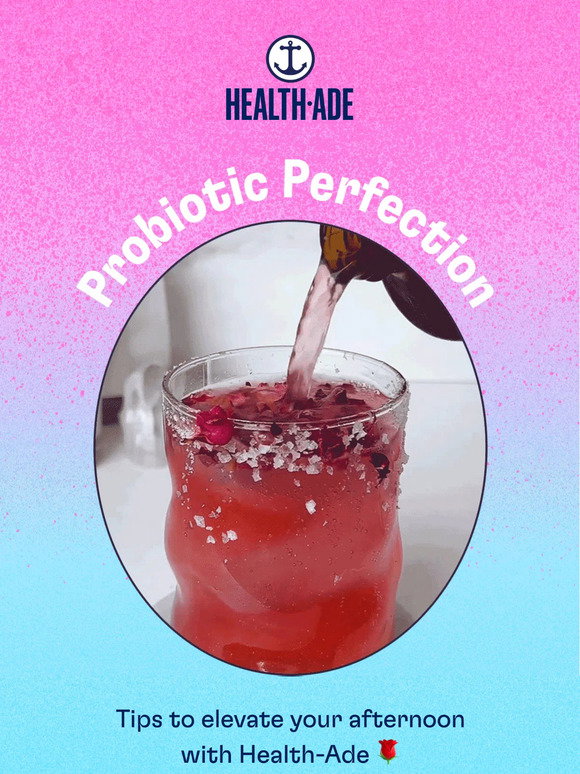 Health-Ade: Drinks in cute glasses just taste better… | Milled