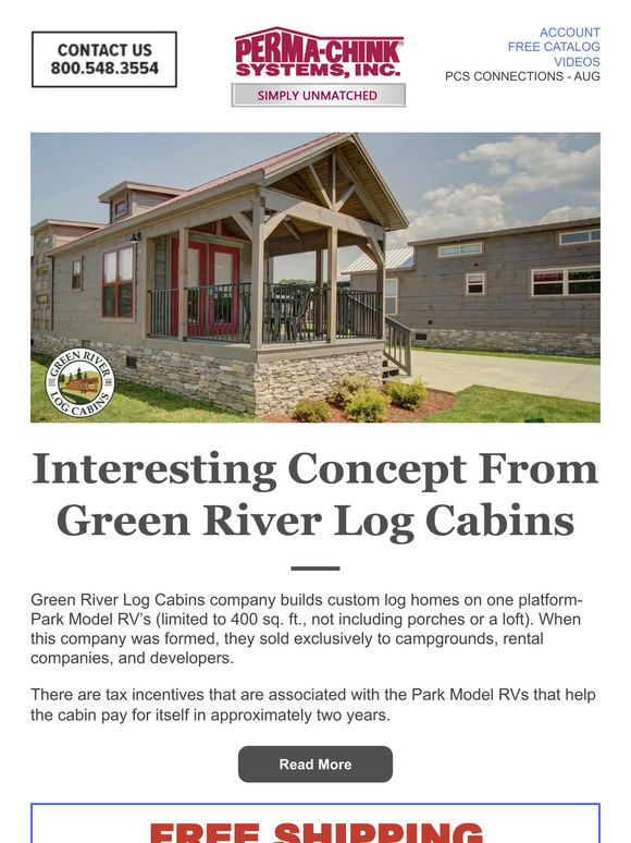 Perma-Chink Systems: Take Advantage of Small Log Homes | Milled