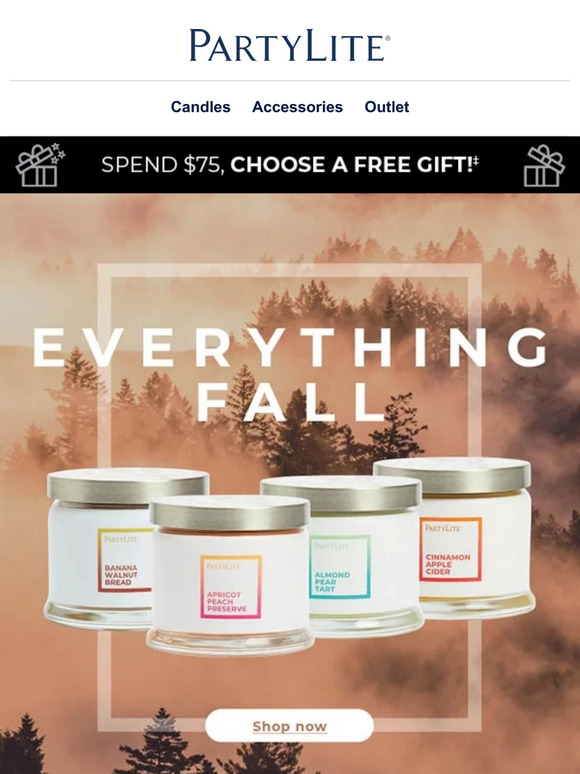 Party Lite: Autumn Awaits 🍂 Introducing our irresistible fall line-up ...