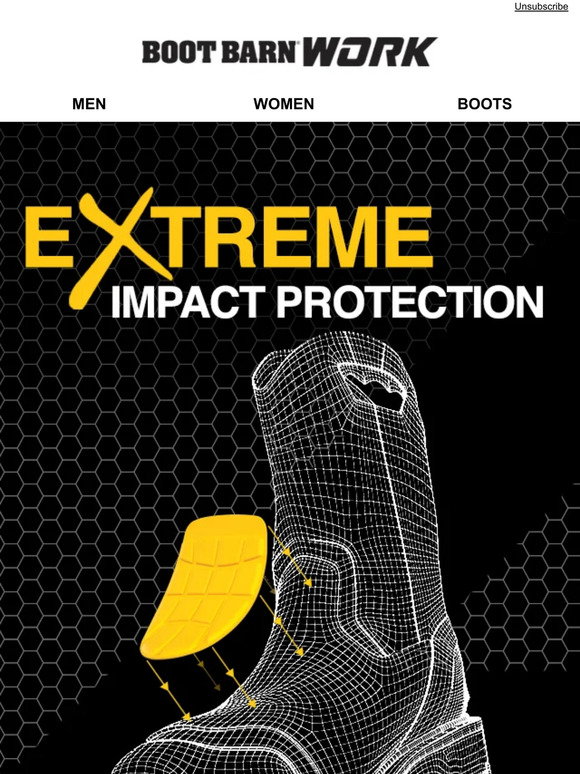 Boot Barn: Nonstop top-of-foot protection | Milled