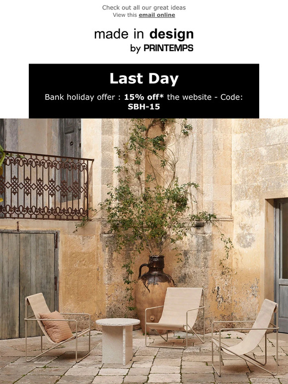 Made In Design: Unmissable icons for your garden | Milled