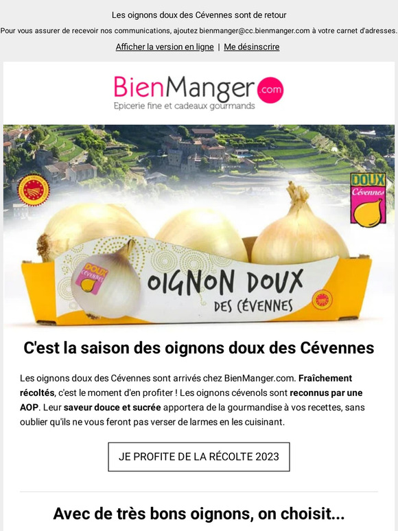 BienManger: Oignons doux des Cévennes : la nouvelle récolte est arrivée ...