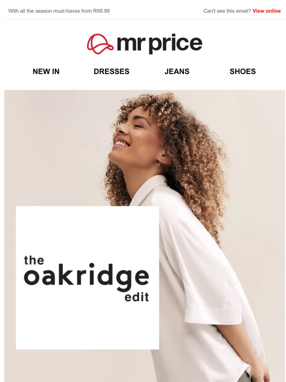 Mr Price: The Oakridge Edit: Your new wardrobe | Milled