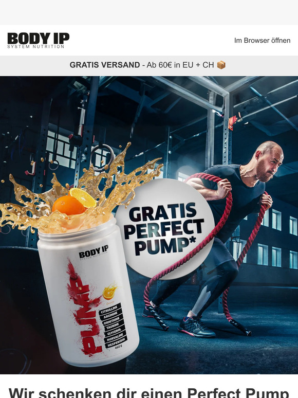 Body IP: 💪 GRATIS Perfect Pump Booster | Milled